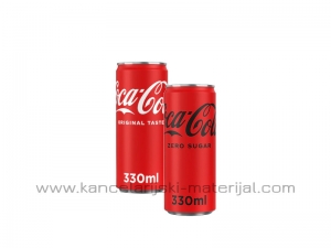 COCA-COLA 0.33L limenka 1/24