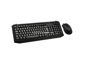 MS MASTER C300 komplet tastatura+miš crni