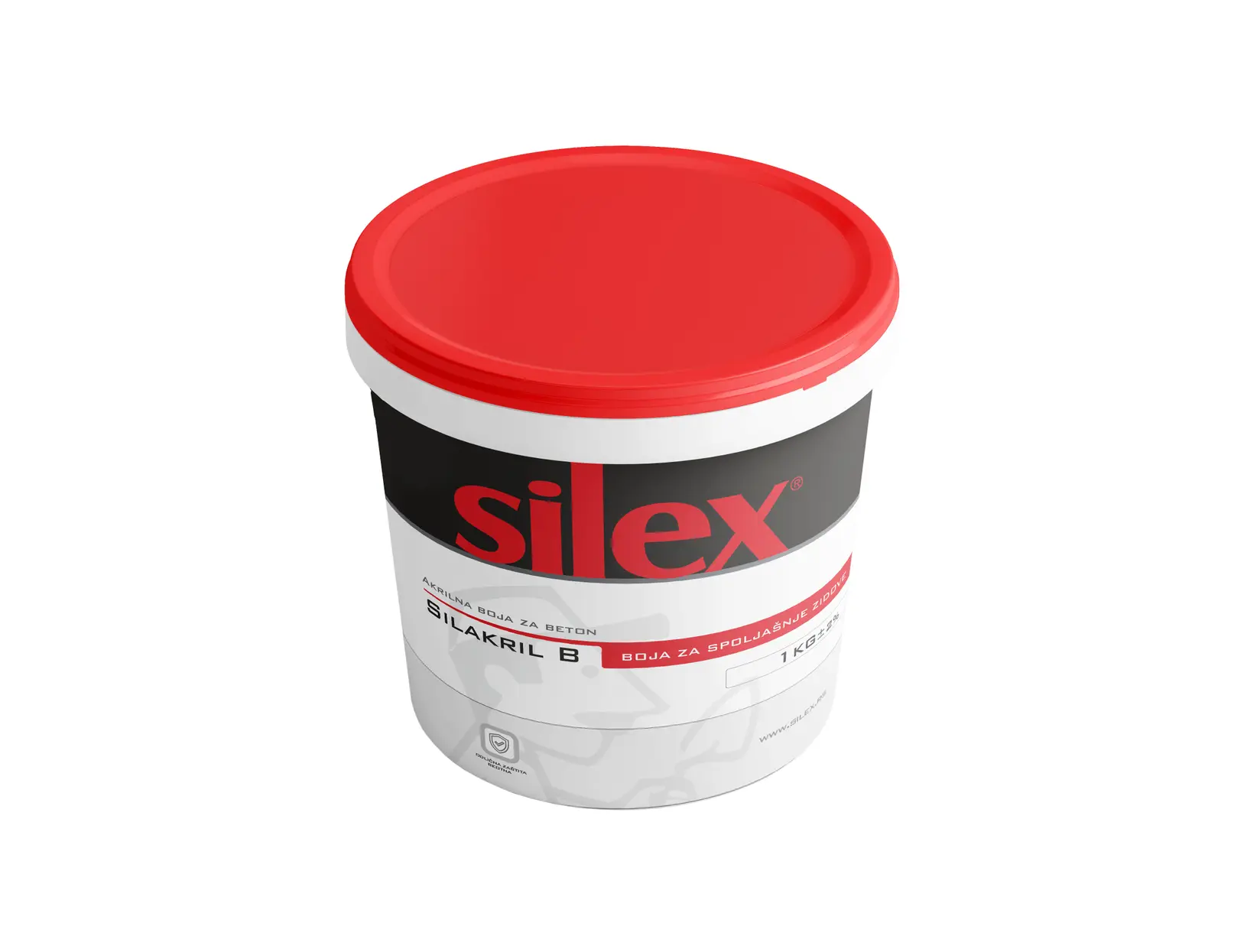 Silex SILAKRIL B crni 1 kg