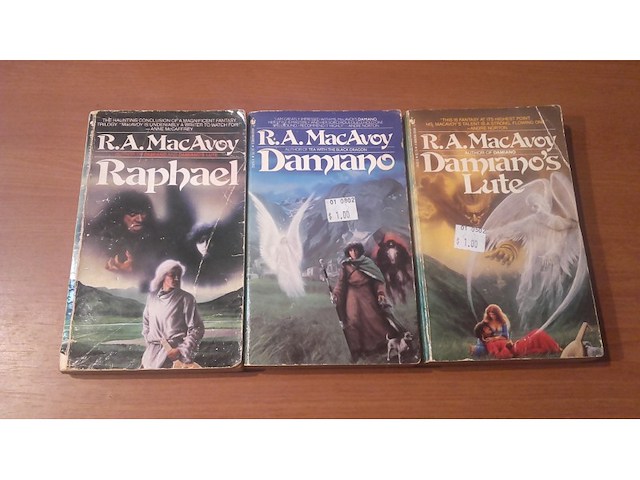 R.A. MacAvoy /Damiano 1-3/ Komplet/ Raphael,Damiano lut