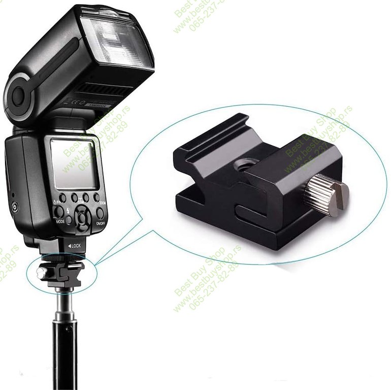 Cold shoe adapter za blic