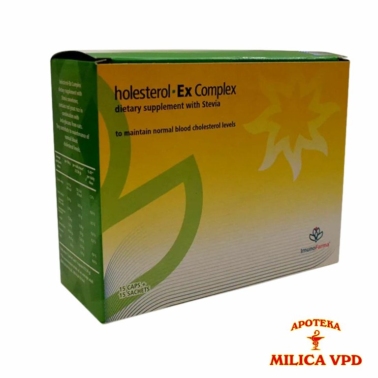 Holesterol Ex complex 15 kapsula + 15 kesica