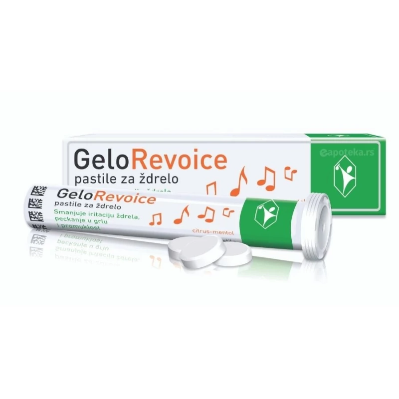 Gelorevoice pastile citrus A20