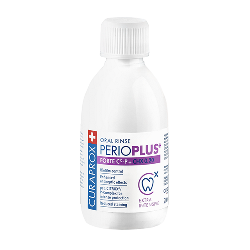 Curaprox perio plus focus forte CHX 0,20% 200ml