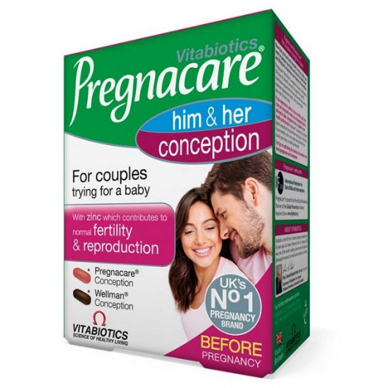 Pregnacare him&her conception: za parove koji žele da imaju bebu A30+30