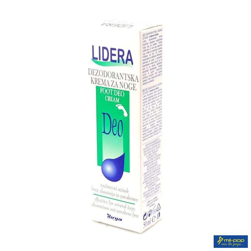 Lidera Deo krema za noge 50 ml