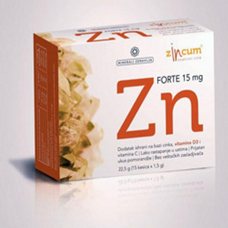 Zincum forte 15 mg