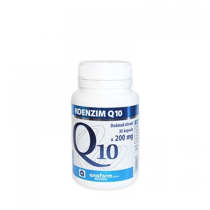 Koenzim Q10 kapsule 30×200 mg