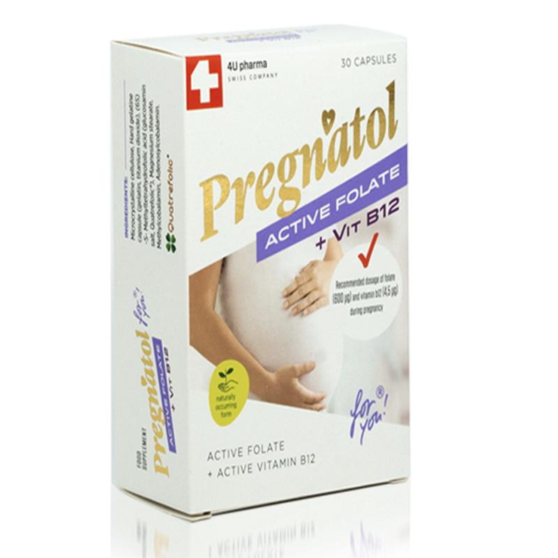 Pregnatol active folate kapsule A 30