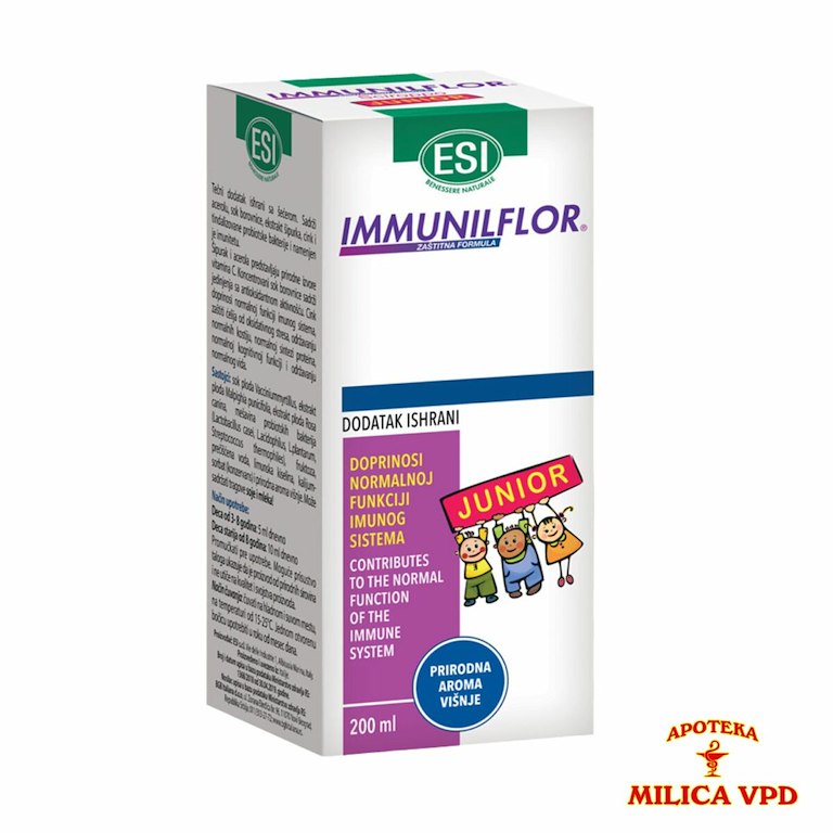 Immunilflor Junior sirup 200 ml