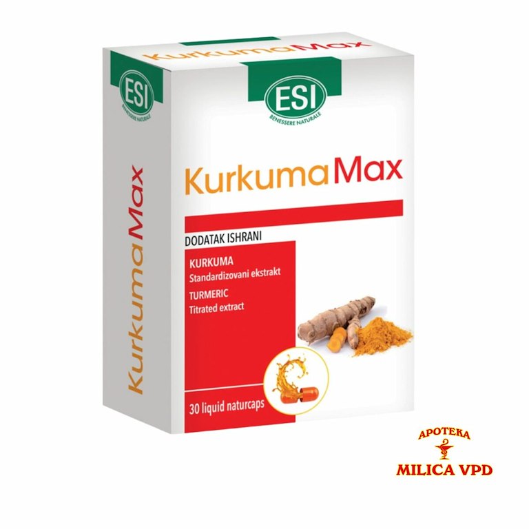 Kurkuma Max kapsule A 30