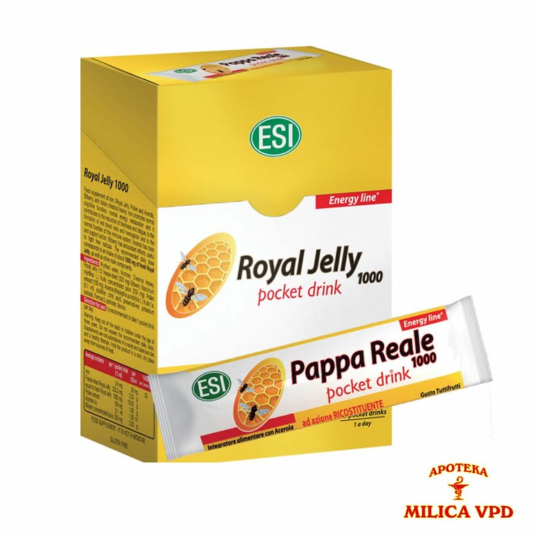 Royal Jelly rastvor matičnog mleča sa acerolom i gvožđem kesice A16