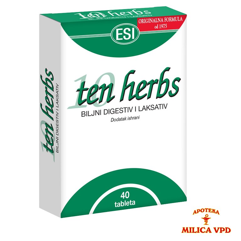 Ten Herbs tablete A 40