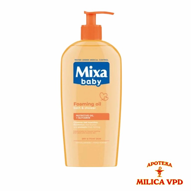 Mixa Baby Nežan gel za tuširanje 400 ml