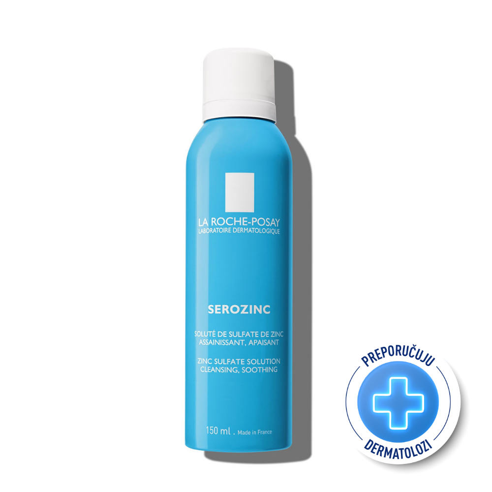 La Roche-Posay SEROZINC Adstringentni sprej koji čisti i smiruje kožu, 150 ml