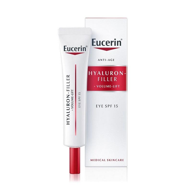 Eucerin Hyaluron-Filler + Volume-Lift krema za područje oko očiju SPF15 15 ml