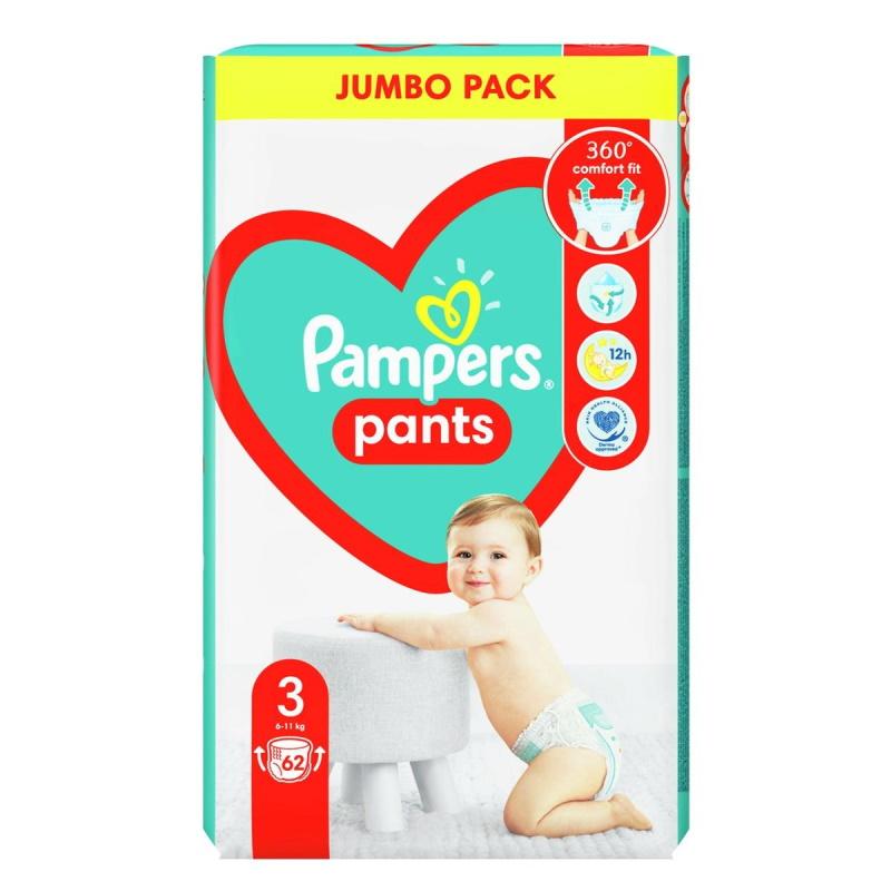 Pampers Pants (gaćice) pelene 3 (6-11kg) A 62