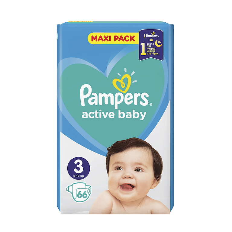 Pampers Active Baby 3 (6-10kg) A66
