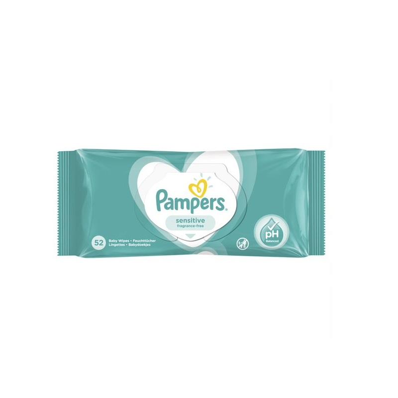 Pampers Sensitive vlažne maramice A 52