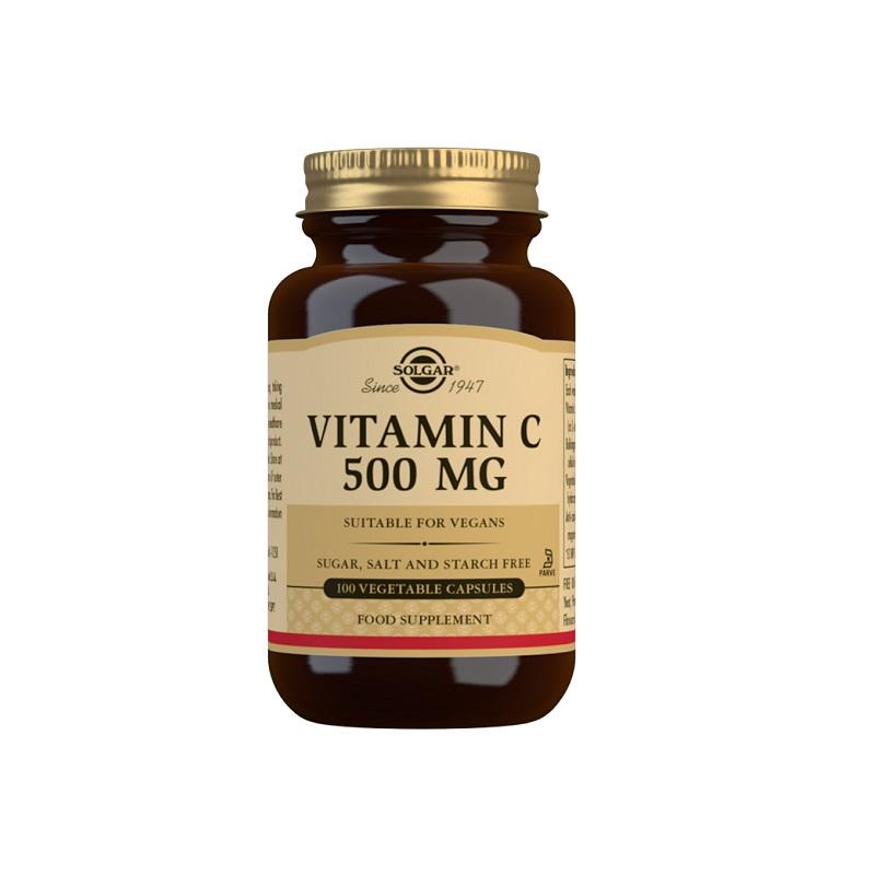 Solgar Vitamin C 500mg kapsule A 100