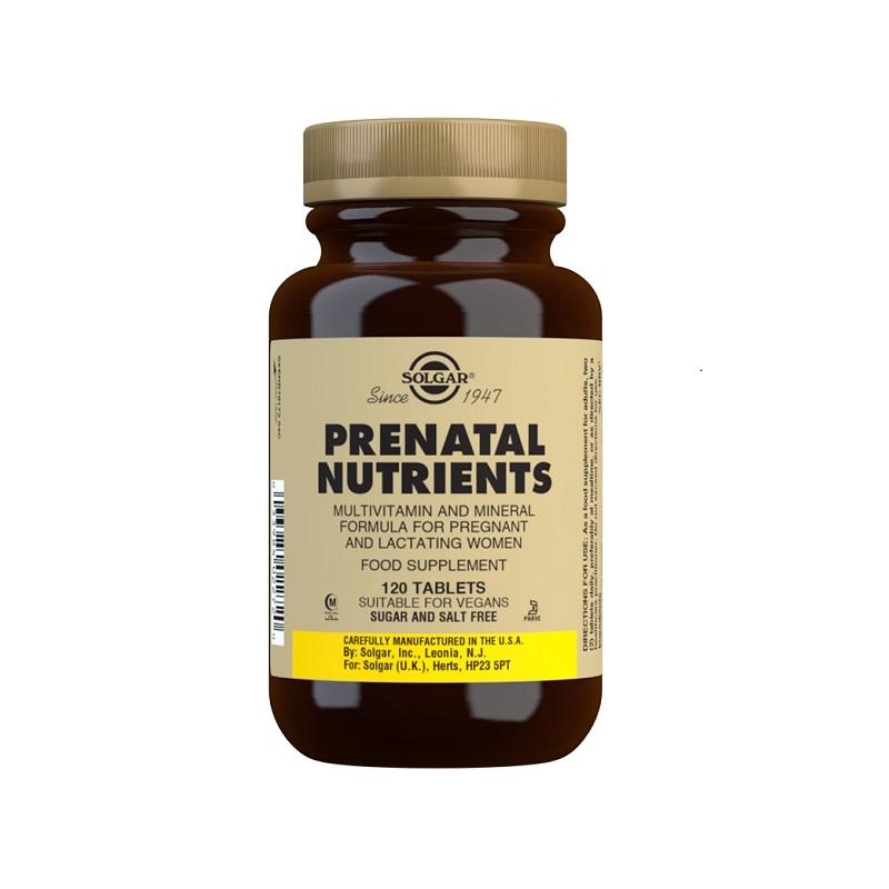 Solgar Prenatal: Nutrijenti neophodni za trudnice i dojilje (tablete A120)