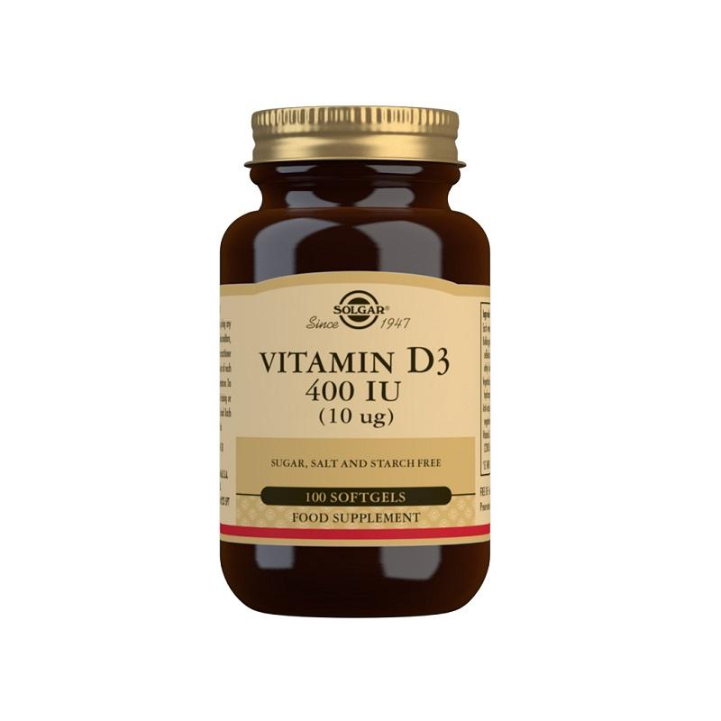 Solgar Vitamin D3 400IU A100 kapsula