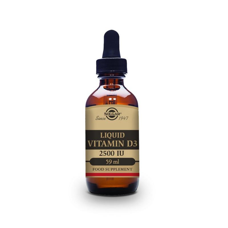 Solgar Liquid vitamin D3 62.5mcg rastvor za oralnu upotrebu 59 ml