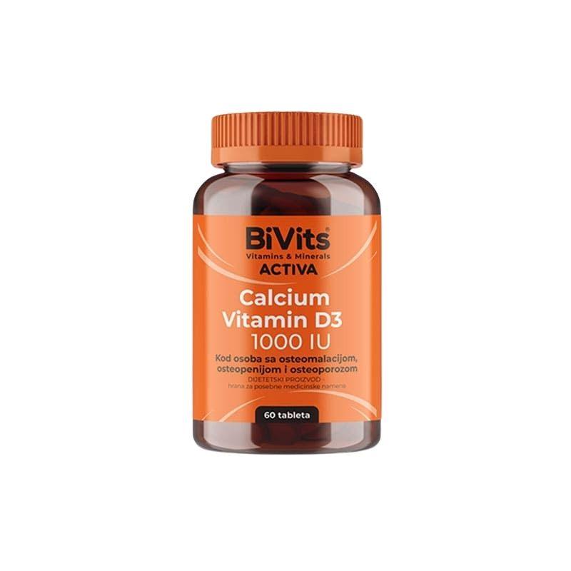 BiVits Activa Kalcijum D3 kompleks tablete A 60