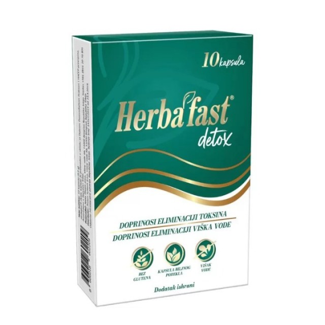 Herbafast Detox kapsule A 10