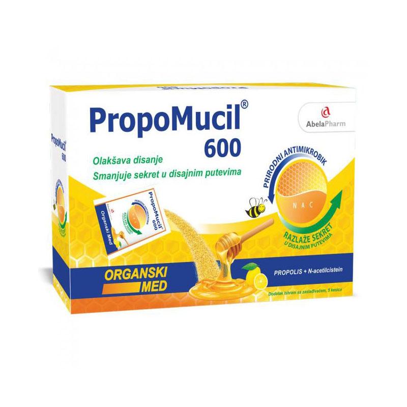 PropoMucil 600 organski med A 5