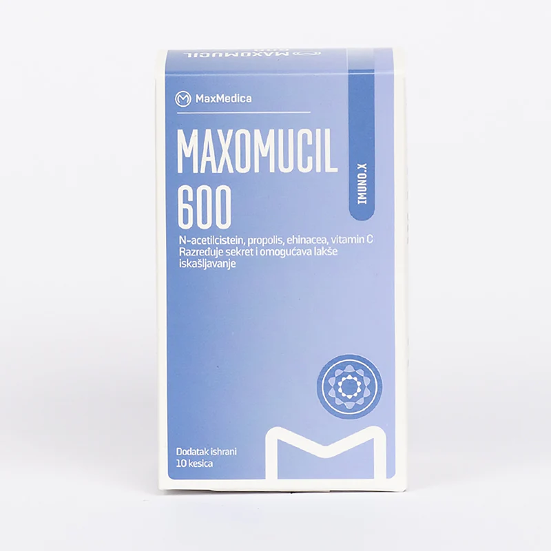 Max Medica Maxomucil 600, kesice A 10