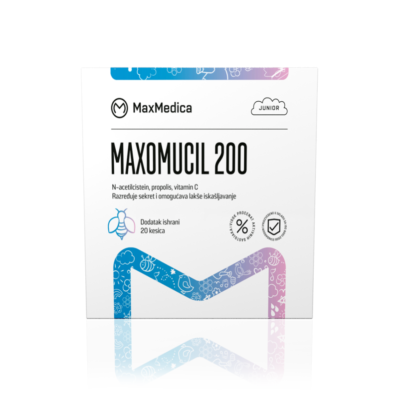 Max Medica Maxomucil 200, kesice A 20