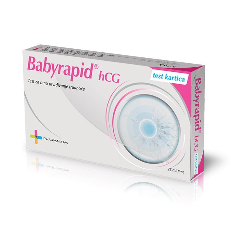 Babyrapid hCG kartica