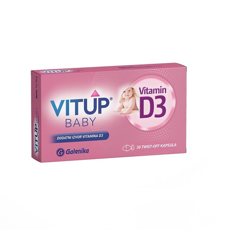 Vitup D3 Baby twist-off kapsule A 30