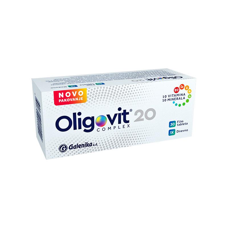 Oligovit film tablete A 30