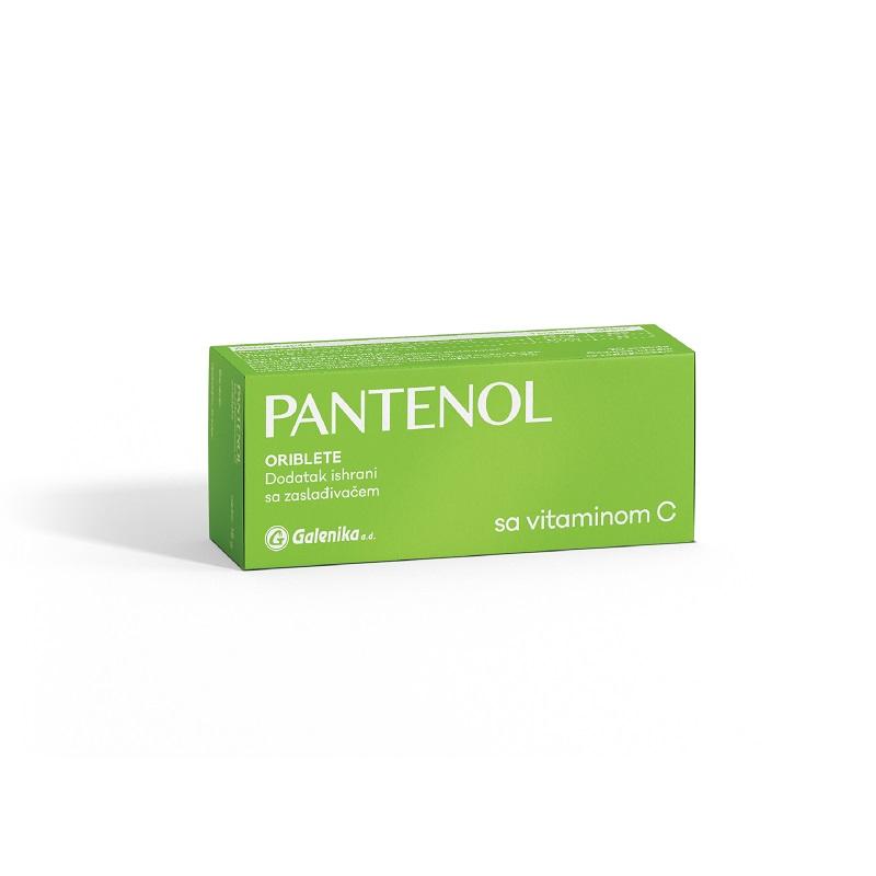 Pantenol sa vitaminom C oriblete A 20