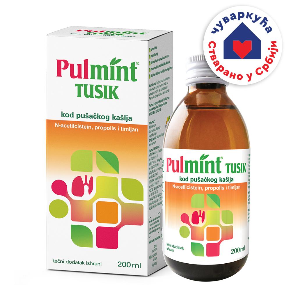 Pulmint Tusik sirup za pušače 200ml