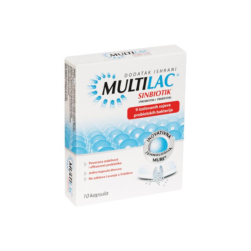 Multilac sinbiotik kapsule A 10