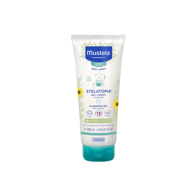 Mustela Stelatopia Gel za tuširanje 200ml