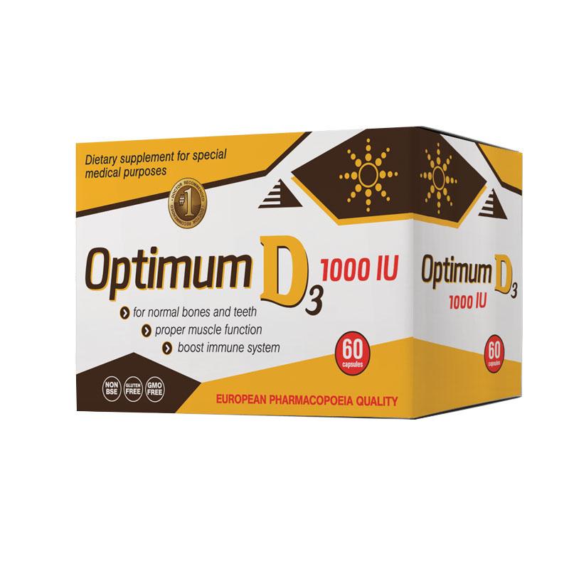 Optimum D3 1000 IU, kapsule A 60