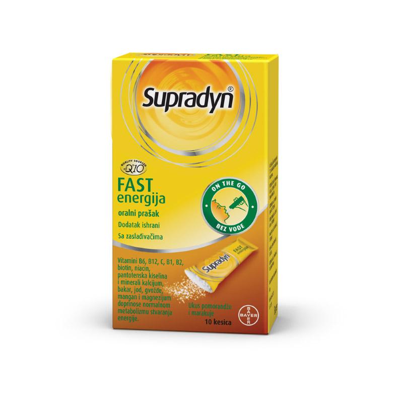 Supradyn Fast Energy 10 kesica