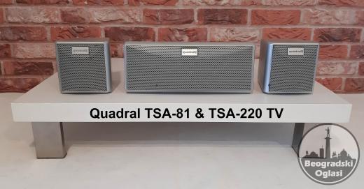 Quadral TSA 81 & TSA 220 TV