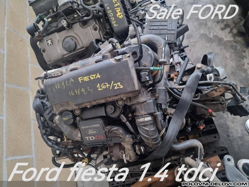 Ford Fiesta 1.4 Tdci Motor I Delovi Motora