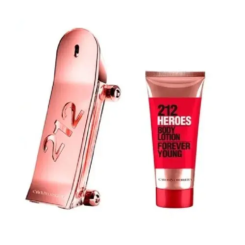 CAROLINA HERRERA Set ženski parfem EDP 80ml + losion za telo 212 VIP Heroes Forever Young 100ml