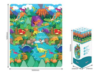 SUN TA Podne puzzle - Podloga Dinosaurus