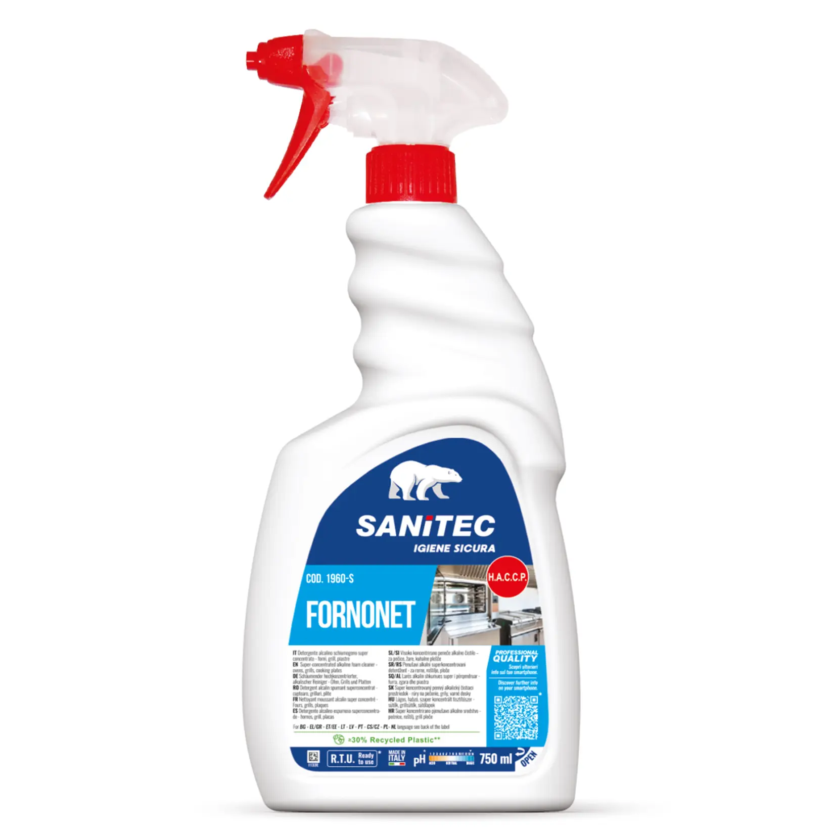 SANITEC Odmašćivač Fornonet 750ml