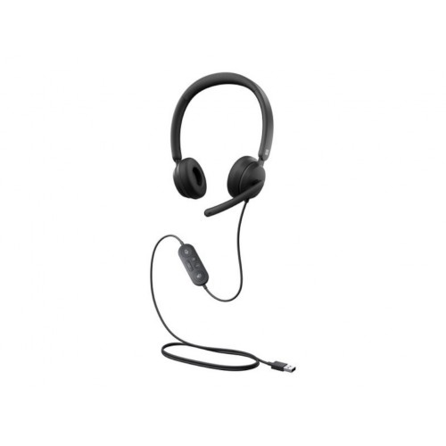 Microsoft Slušalice Modern USB Headset/Mikrofon/USB-A/crne