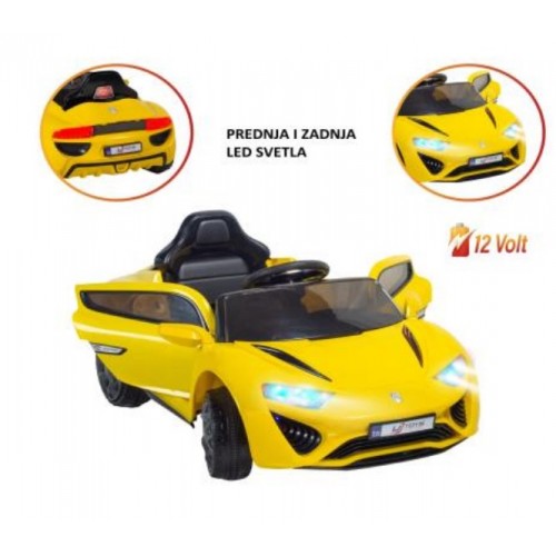 Auto na akumulator Jagor 12V R/C žuti 309338