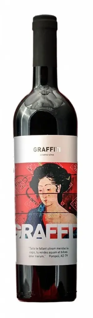 BJELICA Graffiti Crveno vino 0,75 l