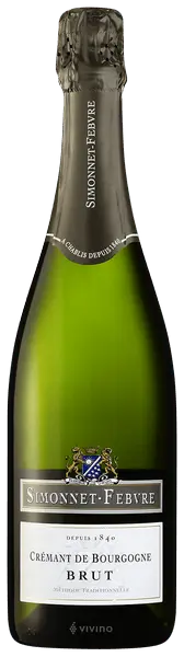 SIMONNET FEBVRE Cremant De Bourgogne Brut penušavo vino 0,75 l